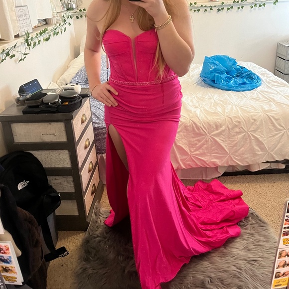 AMARA | Dresses | Amara Pink Prom Dress | Poshmark